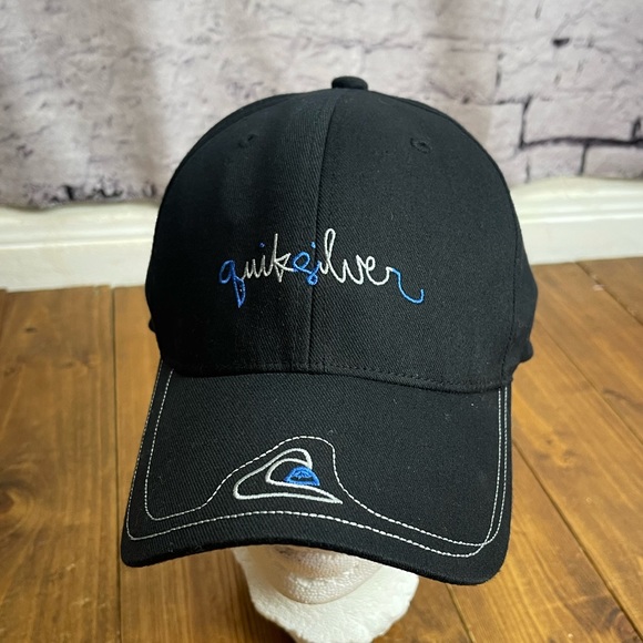 Quiksilver | Accessories | Quicksilver Black Flex Fit Baseball Cap ...